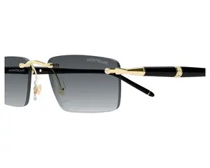 Montblanc Rectangle Frame Sunglasses - Gray