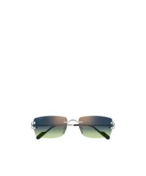 Cartier C Decor Rimless Sunglasses - Multicolor