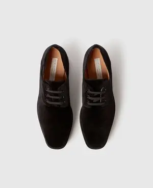 Stella McCartney 55mm Velvet Platform Lace-up Sneakers