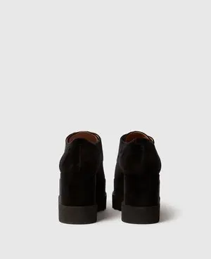 Stella McCartney 55mm Velvet Platform Lace-up Sneakers