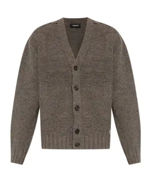 Dsquared2 V Neck Cardigans For Men