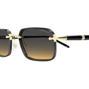 Montblanc Rectangular Frame Sunglasses