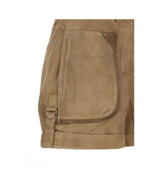 Isabel Marant Étoile Suede Buckled Shorts - No