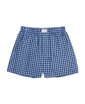 Tommy Hilfiger Plaid Boxer Shorts - Blue