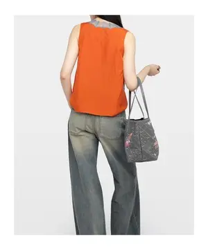 Zadig&Voltaire Tasao Silk Camisole With Lace Embellishments