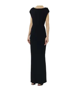 Elisabetta Franchi Button Detailed Cocktail Dresses