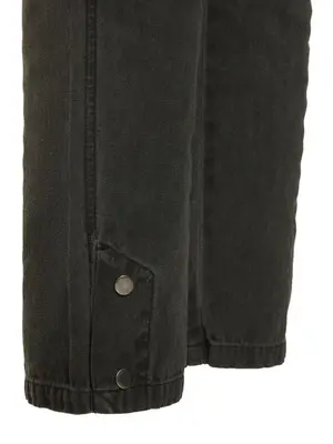 JADED LONDON Straight Leg Cargo Jeans With Zip Details