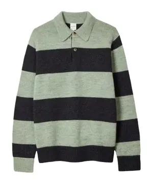 Paul Smith Striped Polo Sweater