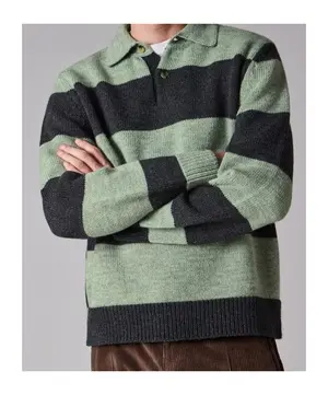 Paul Smith Striped Polo Sweater