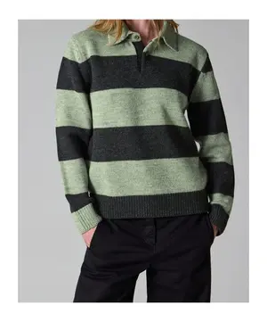 Paul Smith Striped Polo Sweater