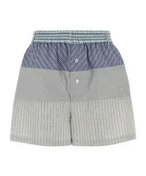 Moschino Striped Shorts For Women