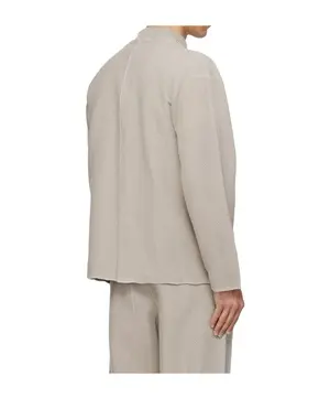 Issey Miyake Homme Plissé Herringbone Casual Jacket