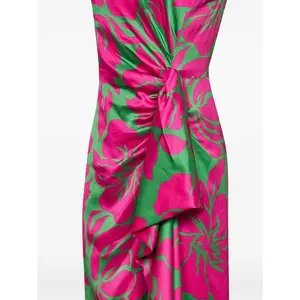 Dries Van Noten Sleeveless Floral Print Maxi Dress