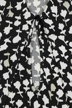 Max Mara Printed Short Sleeve T-shirt - Black