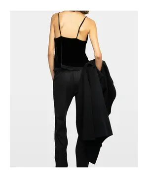 Zadig&Voltaire Velvet Camisole With French Lace