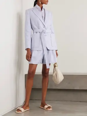 Zimmermann Luna Belted Blazer