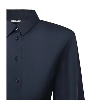 ROTATE BY BIRGER CHRISTENSEN Tie-waist Shirt Dress