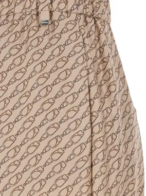 Herno All-over Printed Drawstring Pants