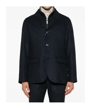 Herno Long-sleeved Zip-up Jacket - Black