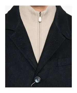 Herno Long-sleeved Zip-up Jacket - Black