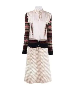 MAISON MARGIELA Spliced Cardigan Dress