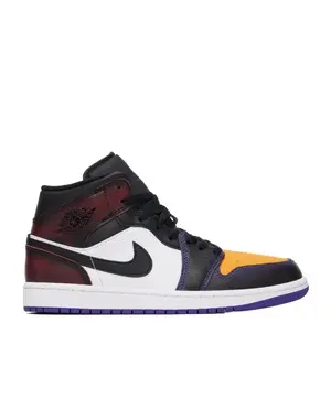 Nike Jordan 1 Mid Se High-top Casual Sneakers - Black