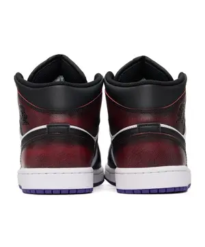 Nike Jordan 1 Mid Se High-top Casual Sneakers - Black