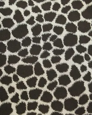 Max Mara Leopard Print Fur Collar Overcoat