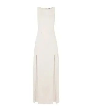Staud Linen-blend Maxi Dress - No