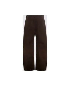 Rick Owens Wide Leg Jeans - Black