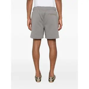 Casablanca Logo Pattern Quilted Shorts