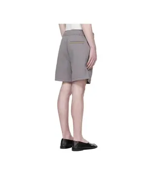 Casablanca Logo Pattern Quilted Shorts
