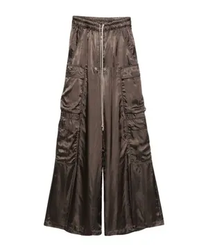 Rick Owens Drawstring Cargo Pants - Brown