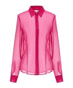 Dries Van Noten Sheer Button-up Shirt