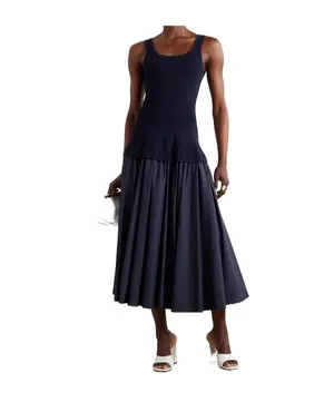 Simkhai Silas Ribbed-knit Dress