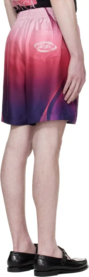 Casablanca Gradient Drawstring Shorts