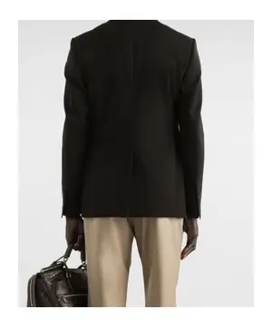 Dolce & Gabbana Dolce Gabbana Single-breasted Sicilia Light Jacket - Black