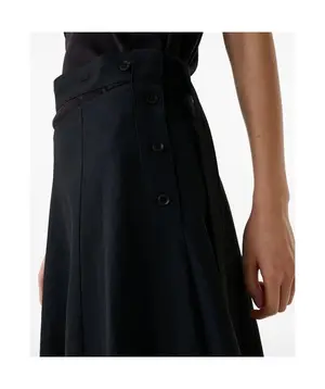 Studio Nicholson Belted Wrap Skirt - Black