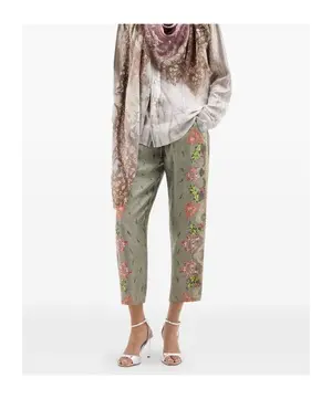 PIERRE-LOUIS MASCIA Drawstring Printed Pants