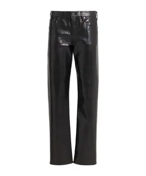 AGOLDE Leather Casual Pants