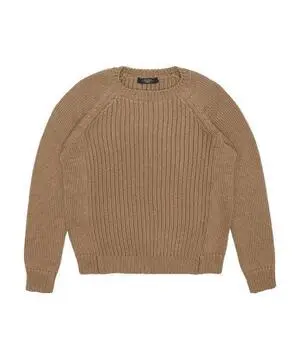 Max Mara Round Neck Long-sleeved Sweater