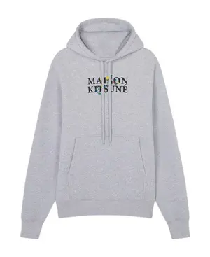 Maison Kitsune Drawstring Sweatshirts Hoodies For Men