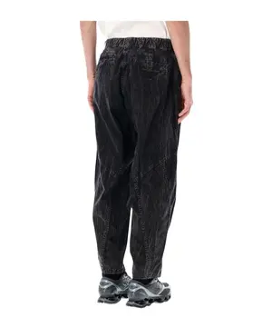 AND WANDER Textured Relaxed-fit Pants
