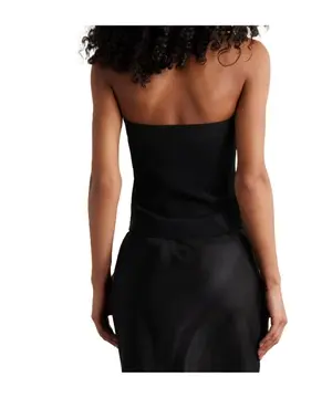 Simkhai Shawn Recycled Knitted Bustier Top