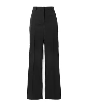 Stella McCartney Wool-twill Flared Pants - Black