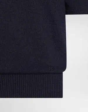 Dolce & Gabbana Dolce Gabbana Ribbed Hem Polo Shirt - Blue