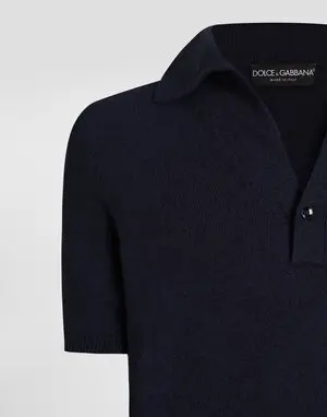 Dolce & Gabbana Dolce Gabbana Ribbed Hem Polo Shirt
