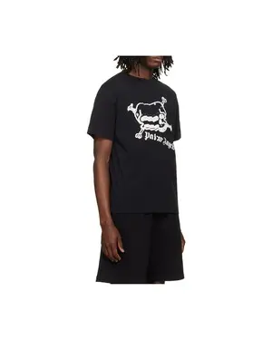 Palm Angels Skull Graphic T-shirt - Black