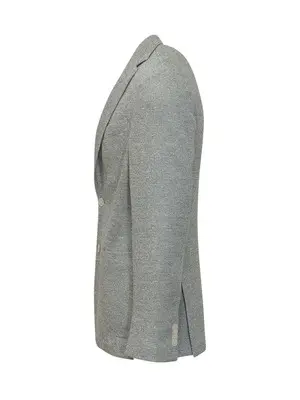 Hugo Boss Hanry Single-breasted Blazer - Gray