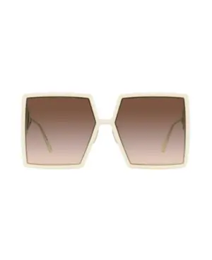 Dior Oversized Square Frame Sunglasses - Brown